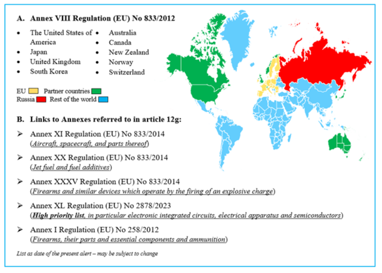 Hughes Hubbard & Reed | EU Adopts 12th Package of Sanctions Against…